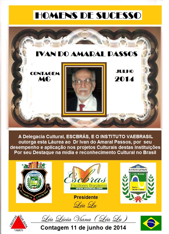 EMBAIXADOR IVAN DO AMARAL PASSOS :: PORTAL ESCBRÁS